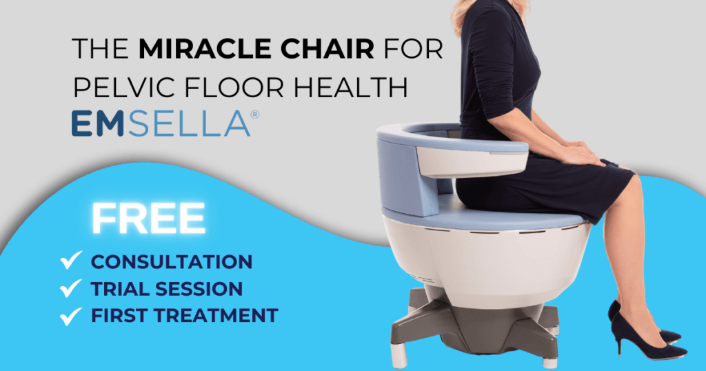 THE MIRACLE CHAIR FOR PELVIC FLOOR HEALTH - Epsom Skin Clinic